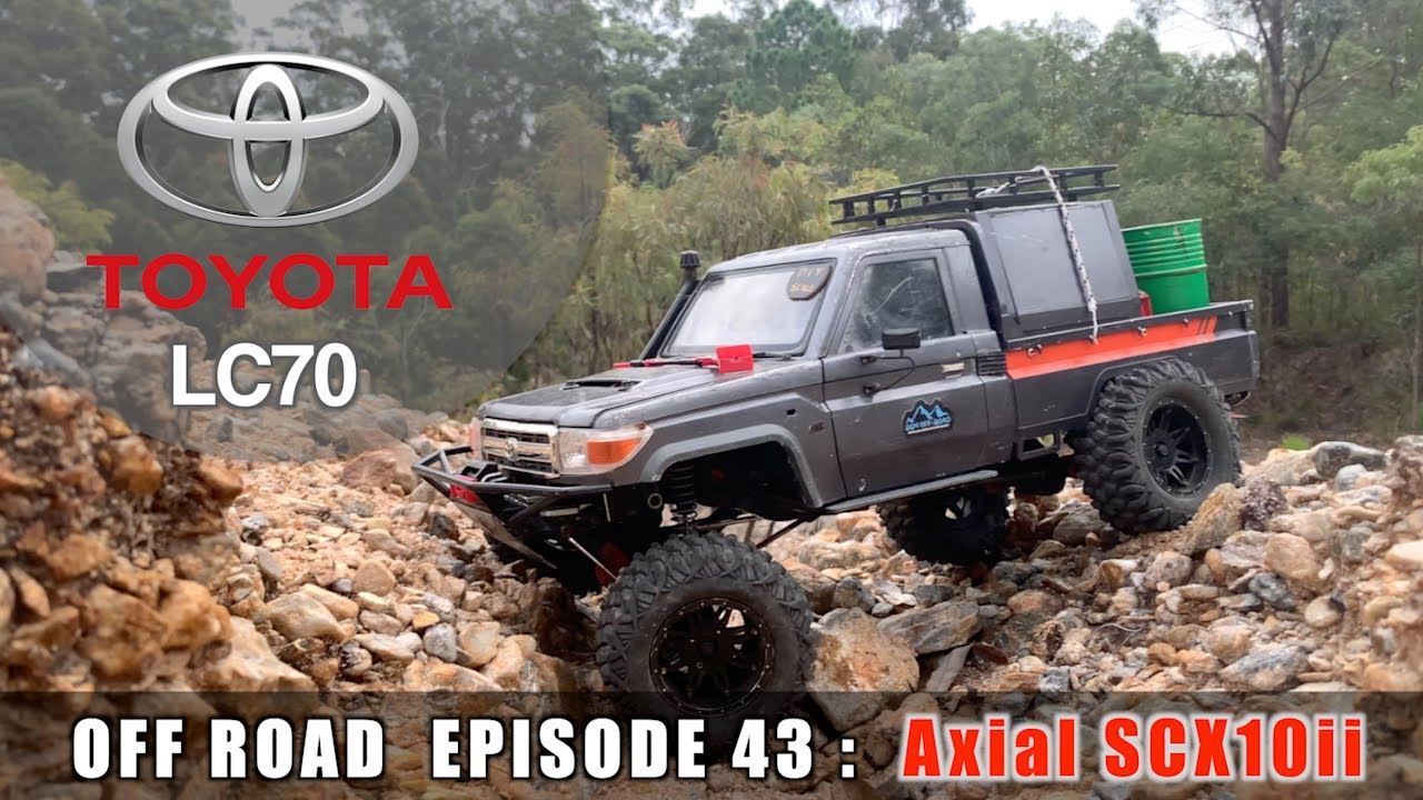 Toyota LC70 Killerbody RC Crawler Off Road trail No .43 - YouTube