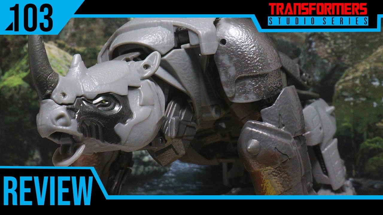 Revisão do Transformers Studio Series Rhinox 103 | EM PORTUGUÊS | - YouTube