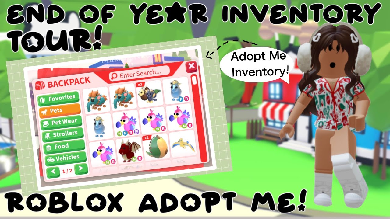 End Of Year Inventory Tour | Roblox Adopt Me! - YouTube