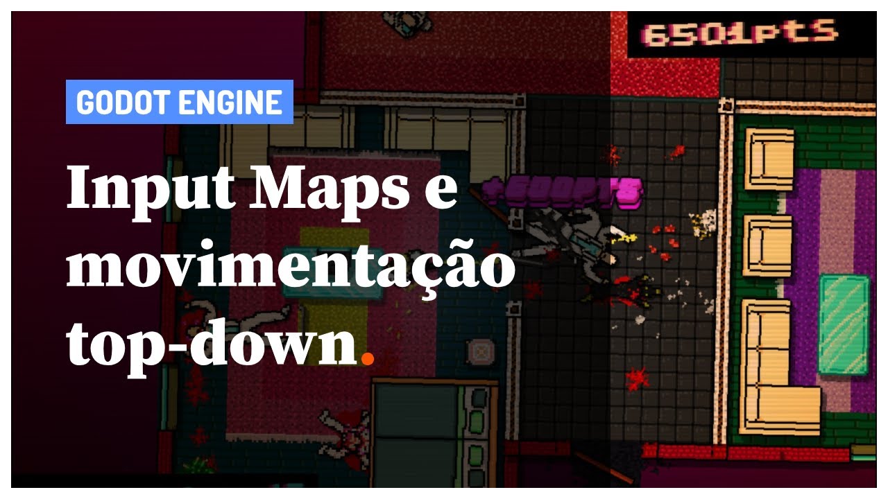 [Godot 3.0] #1 - Input maps e movimentação top-down - YouTube