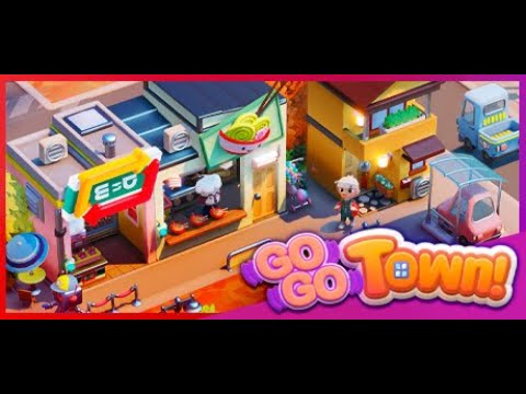 Go-Go Town! (PC)(English) Tutorial of City Building game - YouTube