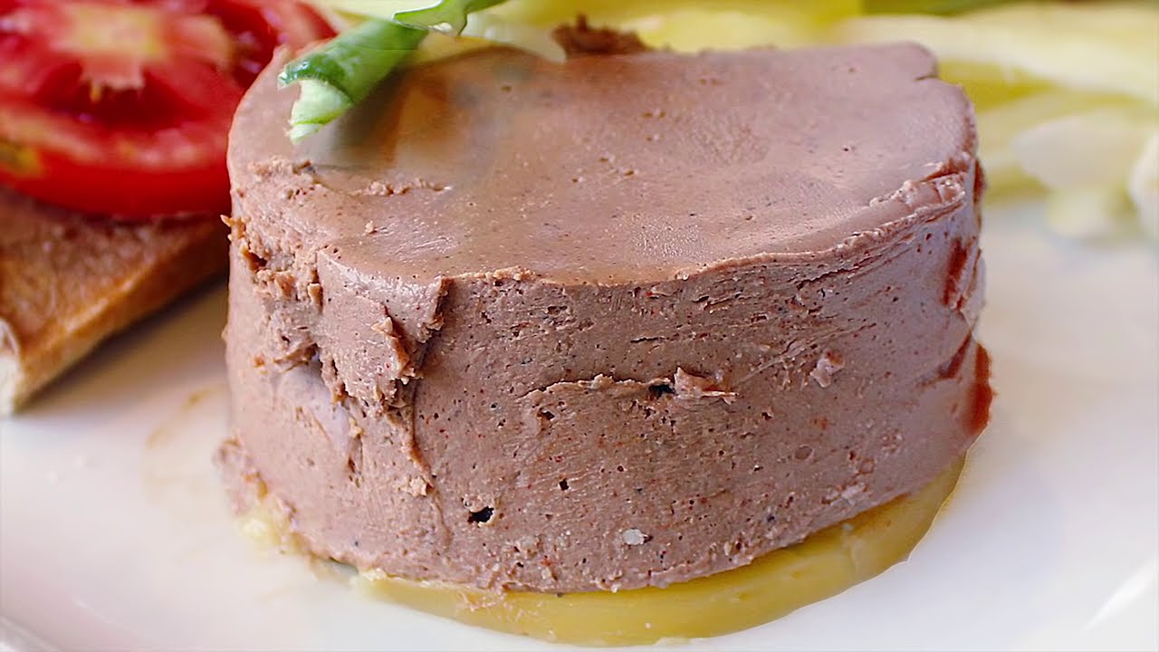 Pateu de casa din ficatei de pui - YouTube