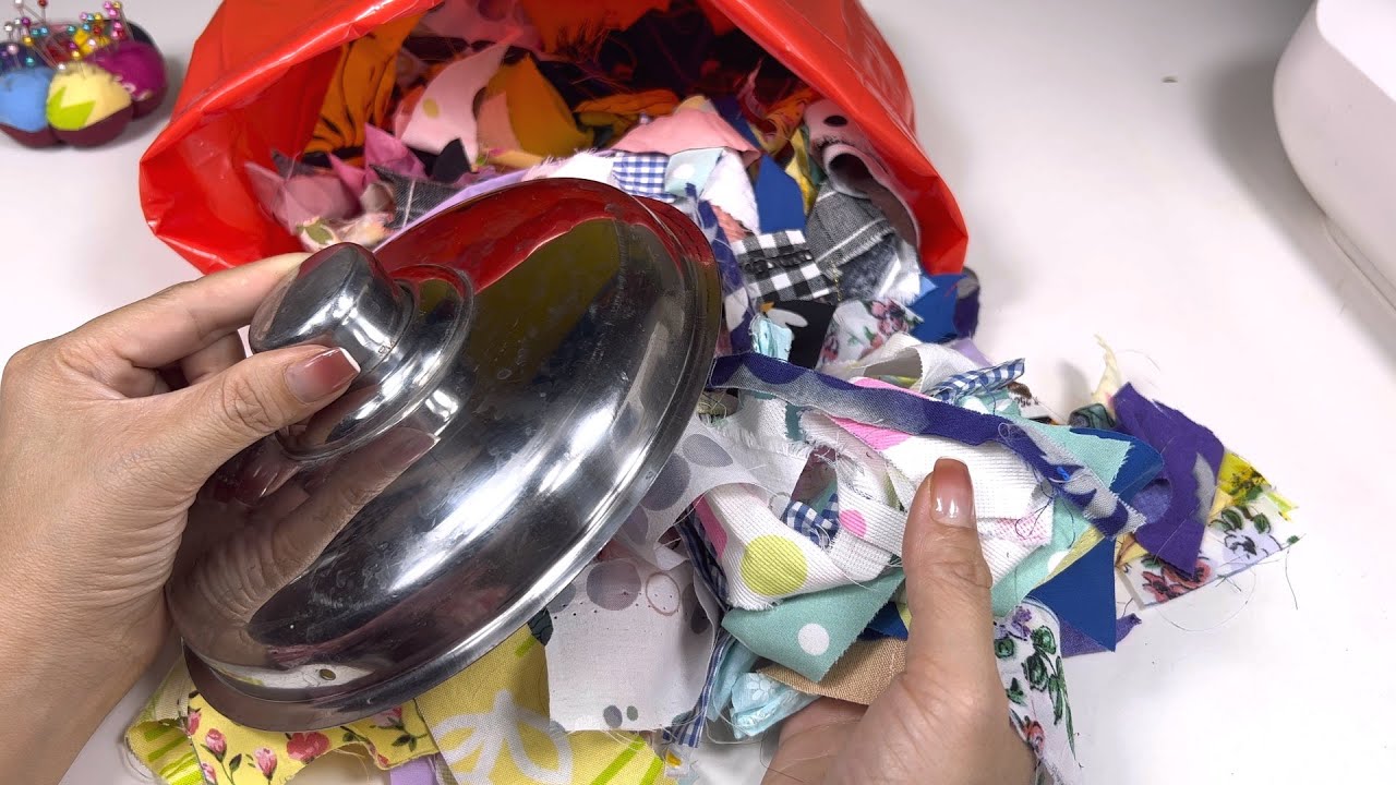 Sewing tips and tricks from microscopic rags! Sewing project brings ...