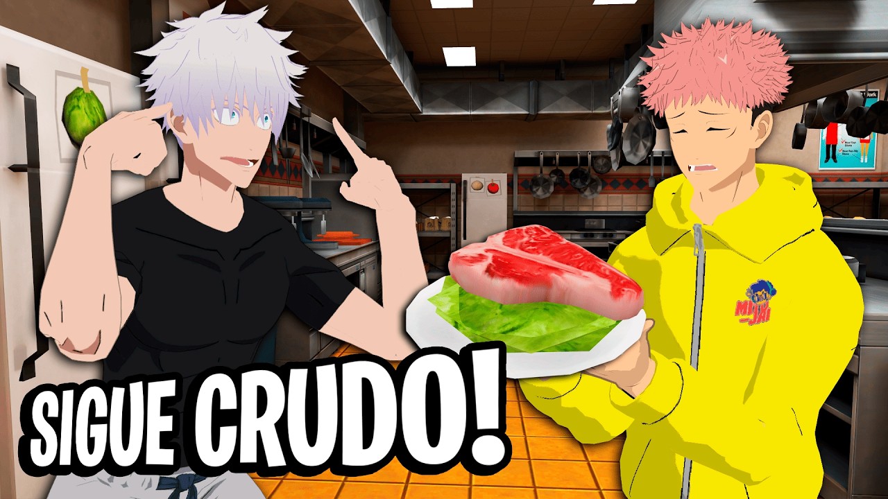 GOJO enseña a COCINAR a ITADORI | Jujutsu Kaisen VR - YouTube