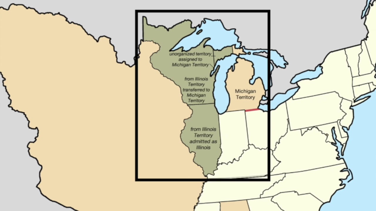 Creating Illinois Border, a History Fair Project - YouTube