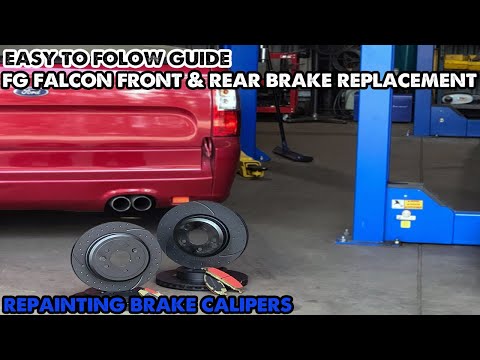 | How To Guide | Replace Front & Rear Brakes On An FG Falcon Ute ...