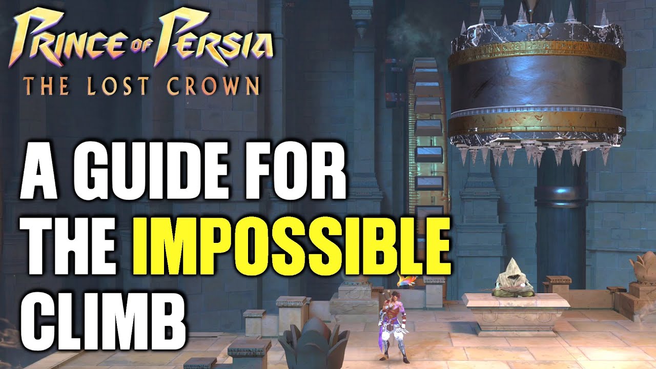 Prince of Persia: The Lost Crown - The Impossible Climb Walkthrough [Side Quest] - YouTube