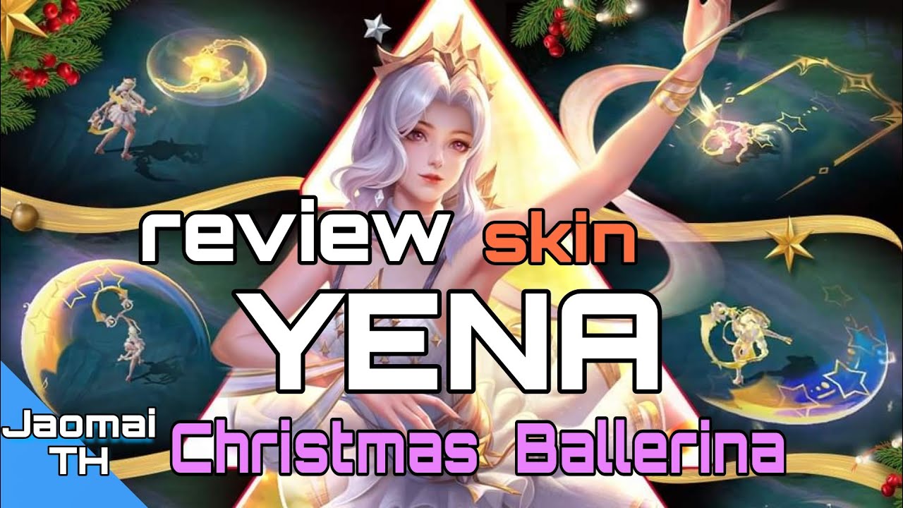 Rov : New Skin YENA christmas ballerina Rank - Jaomai TH #rov #yena # ...