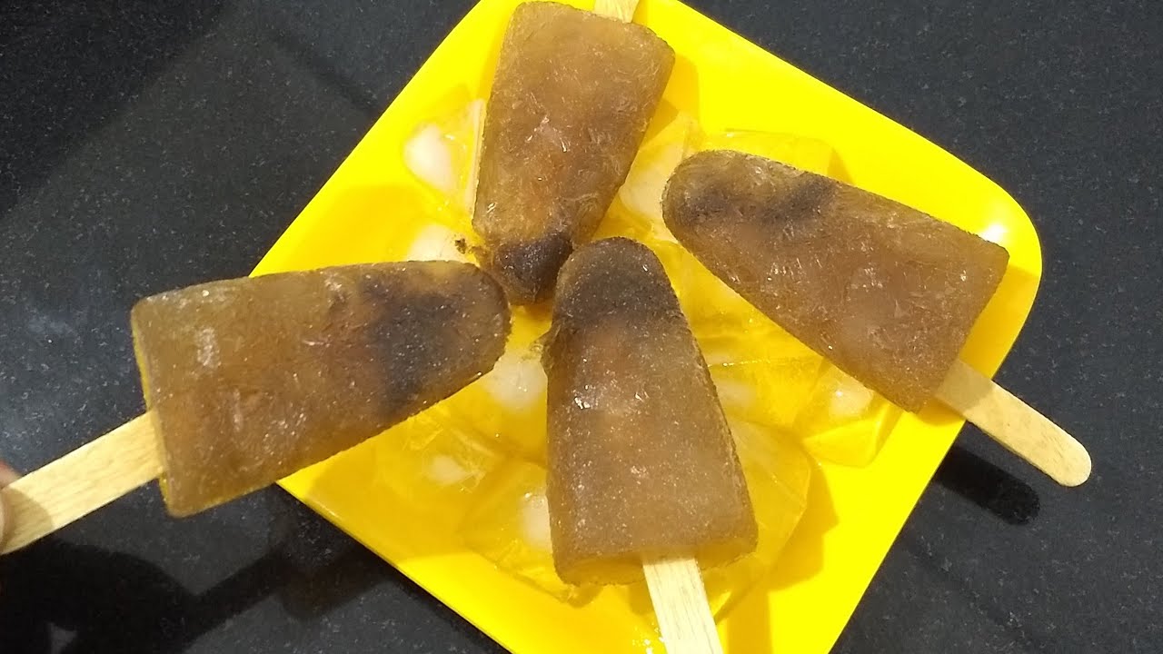 Very very unique Lemon Ice Tea Popsicle / Candy लेमन टी आइस कैंडी - YouTube