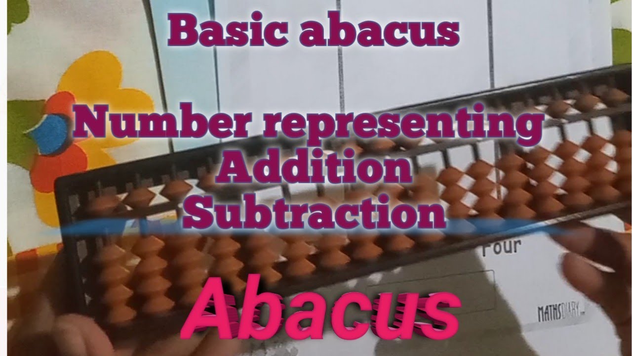 Basic abacus,number representing, addition, subtraction on abacus tool by Sonia's educational ...