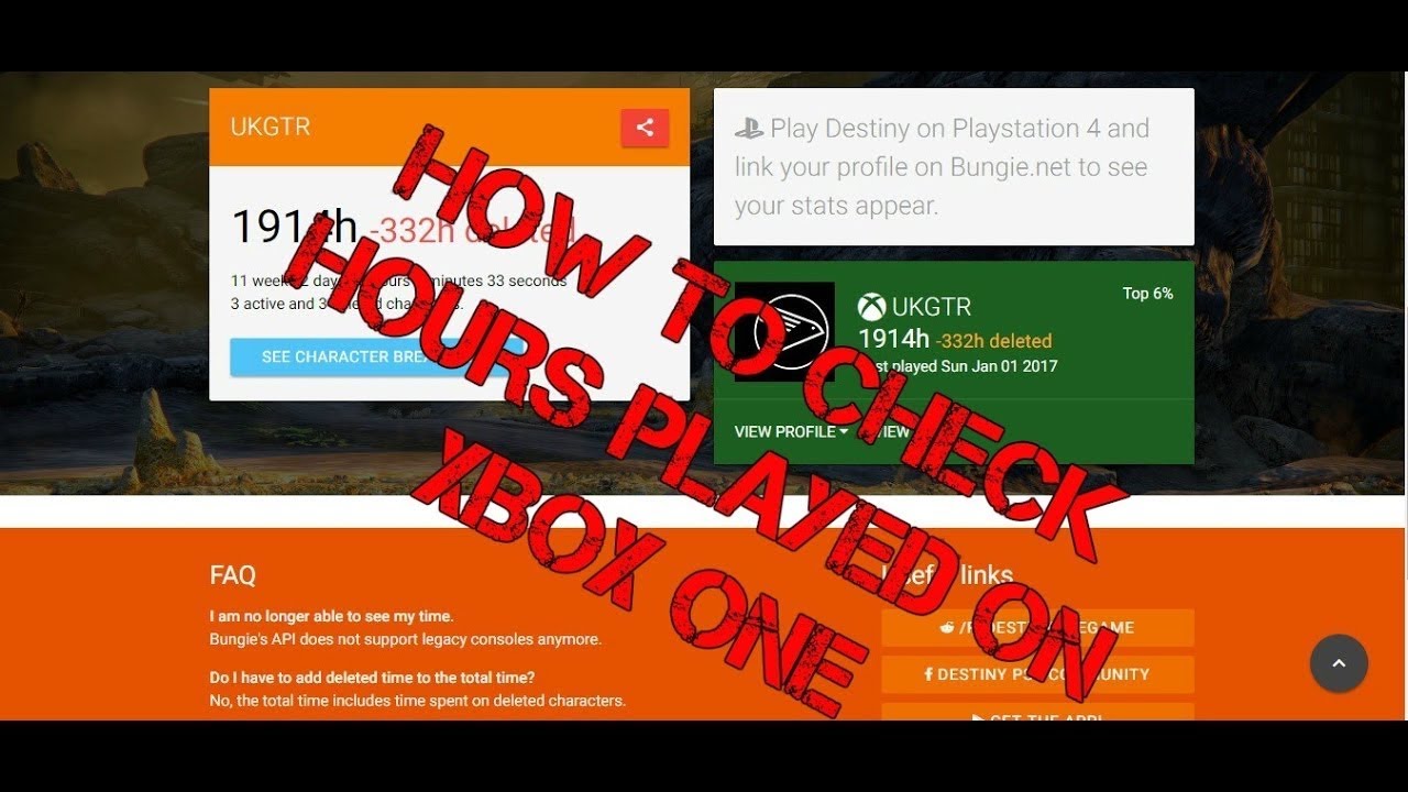 How To Check Hours time Played A Game On Xbox ps4 Time Played how-to-check-hours-time-played-a-game-on-xbox-ps4-time-played