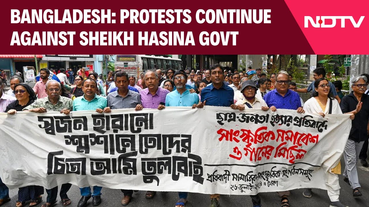 Bangladesh Latest News | Protests Continue Against Sheikh Hasina Govt ...