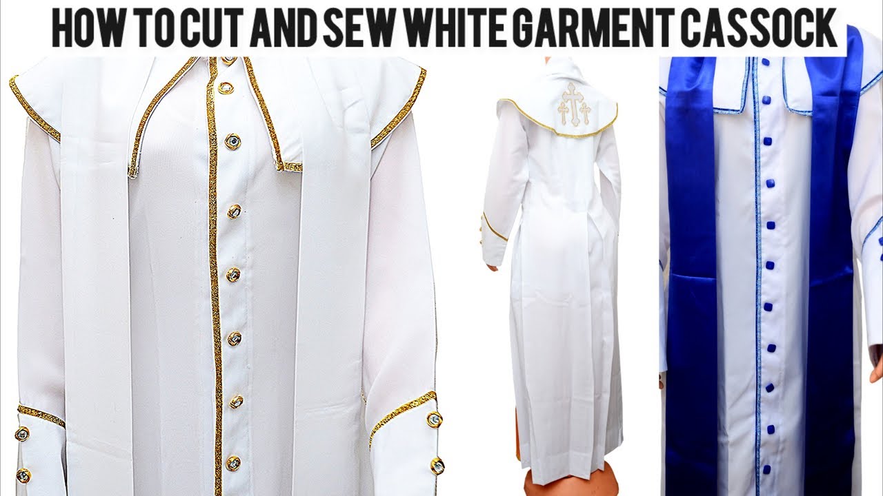 Designedbytolarh is live! How To Sew A Full Cassock - YouTube