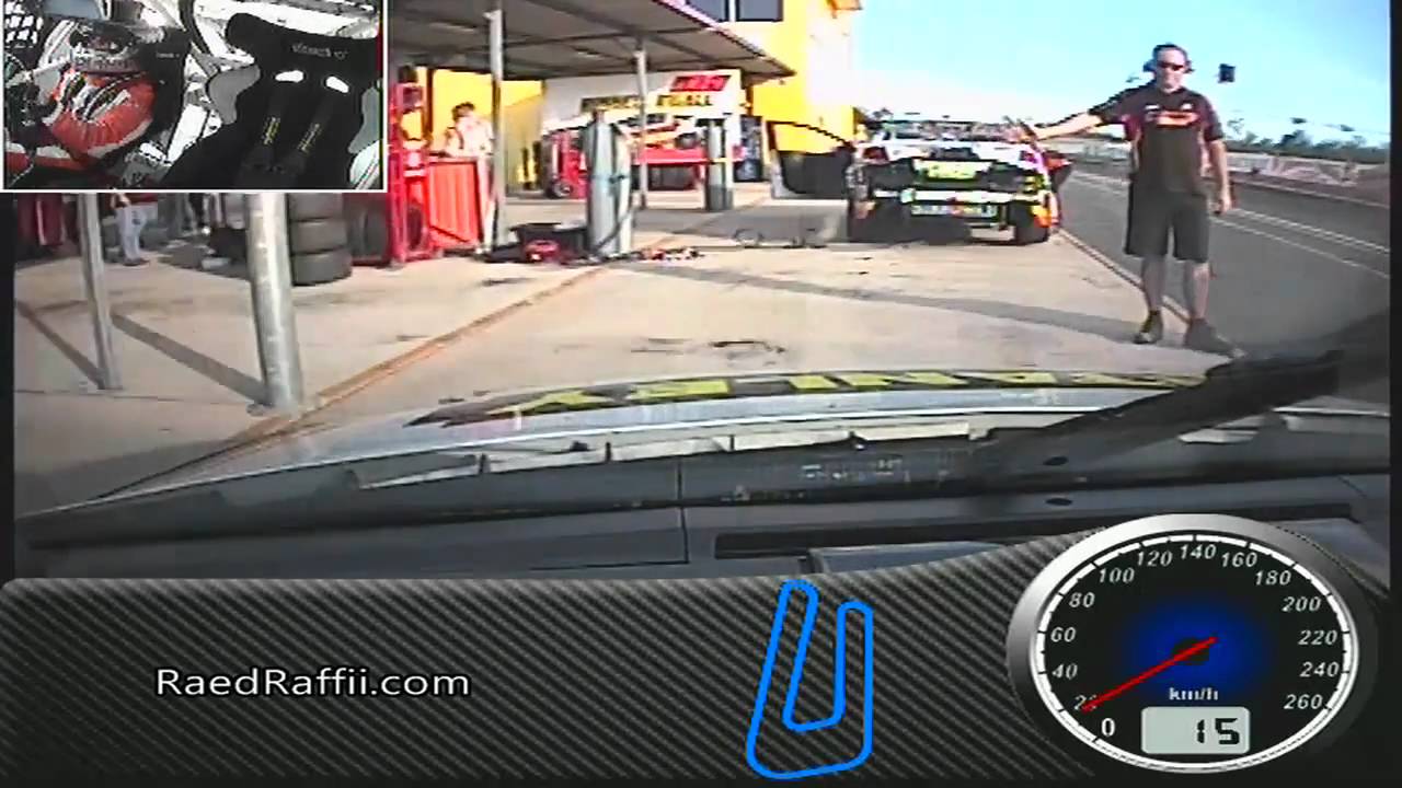 Onboard with Raed Raffii - V8 Supercars Test Day - Supercheap Auto ...