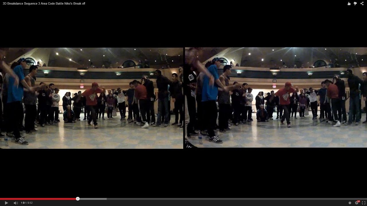 3D Breakdance Sequence 3 Area Code Battle Niko's Break off - YouTube