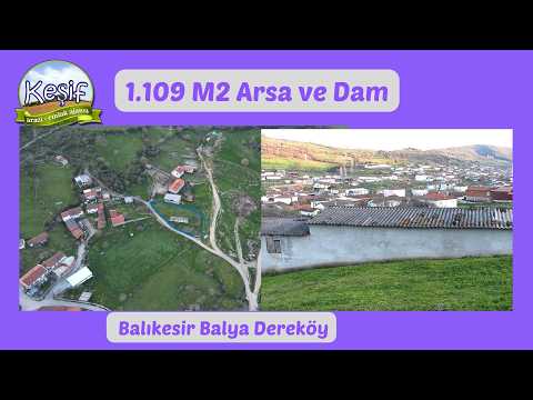 x Keşif Arazi 1.109 M2 Arsa Vwe Dam. Balıkesir Balya da. 1.100.000