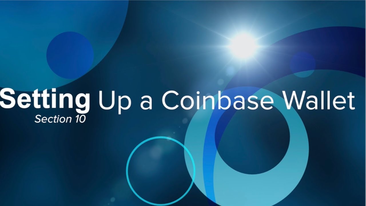 Crypto Currency Training Course Part 10 Setting up a Coinbase wallet ...