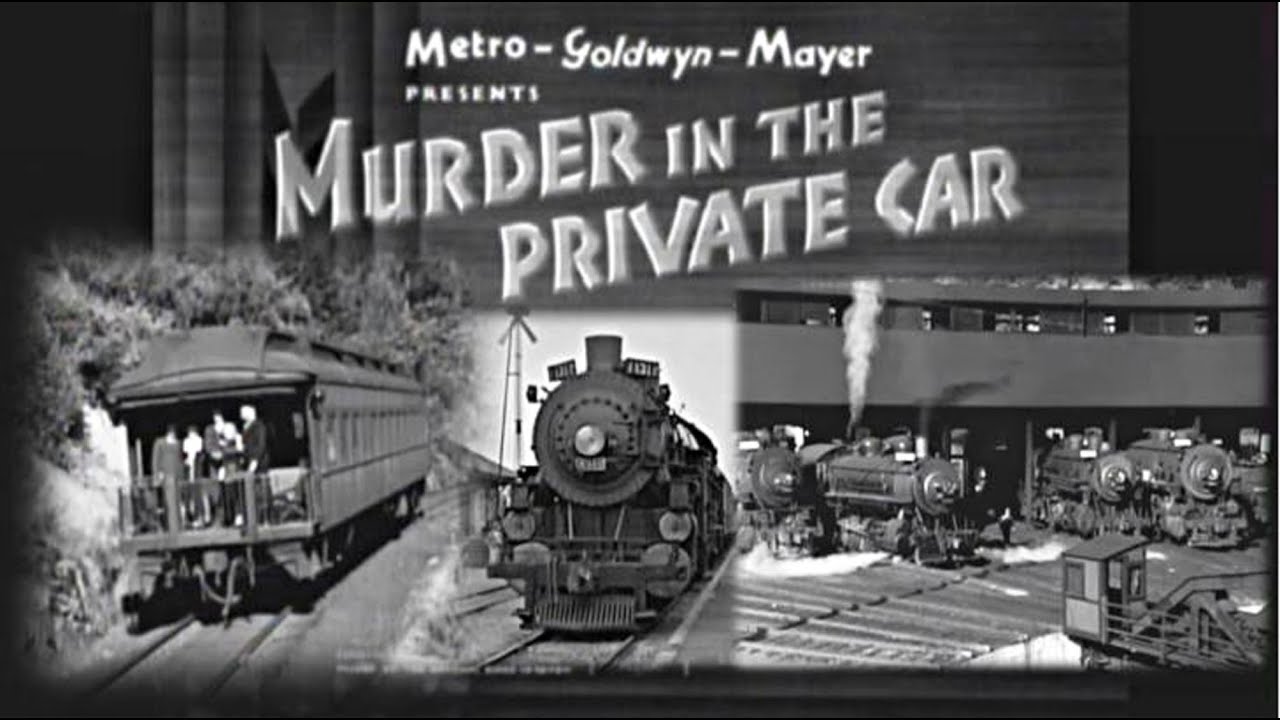train Murder in the Private Car 1934 - YouTube