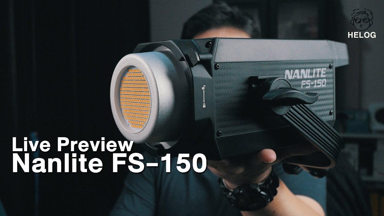 Live ด้วย Nanlite FS-150 - YouTube