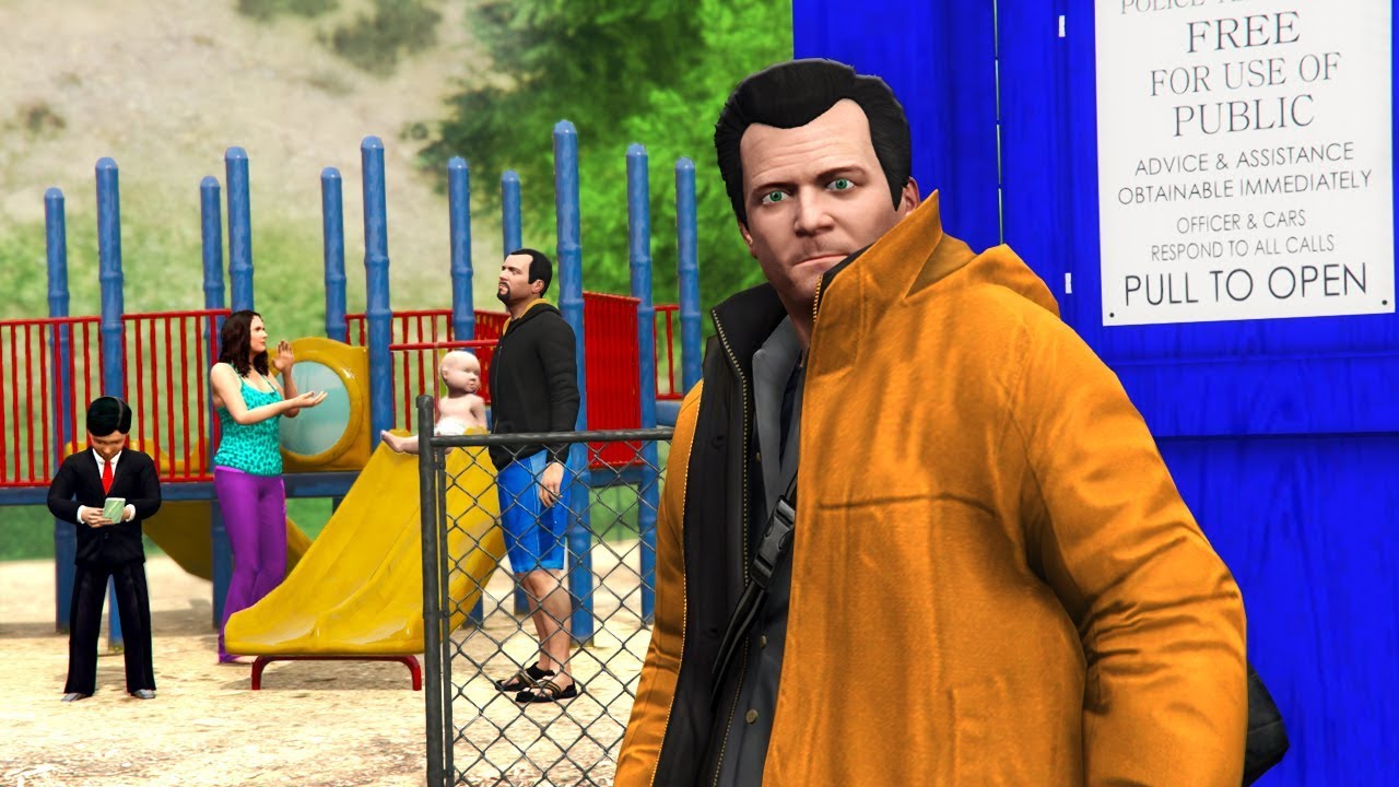 GTA 5 - Playing As A TIME TRAVELLER!! (GTA 5 Mods) - YouTube