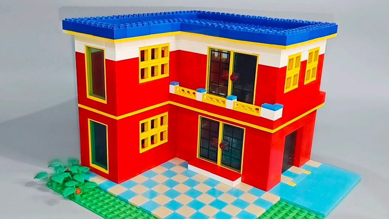 How To Build a LEGO Modern Luxurious House 🏡 MOC | Building Blocks ...
