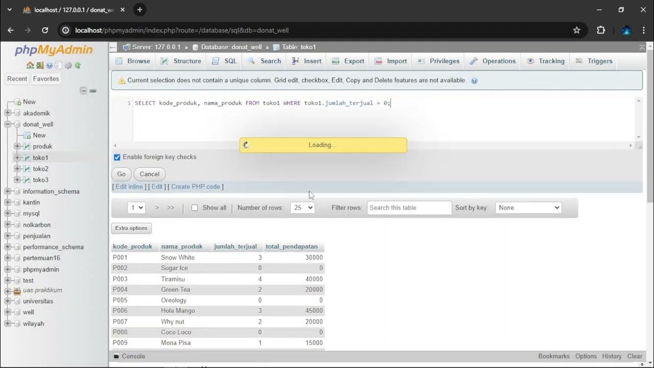 Tutorial MySQL Studi Kasus (Operasional) - YouTube