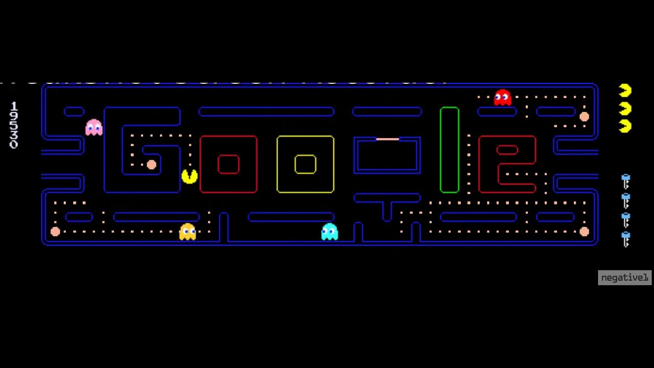 Google Pacman - 9th key pattern - strategy - YouTube