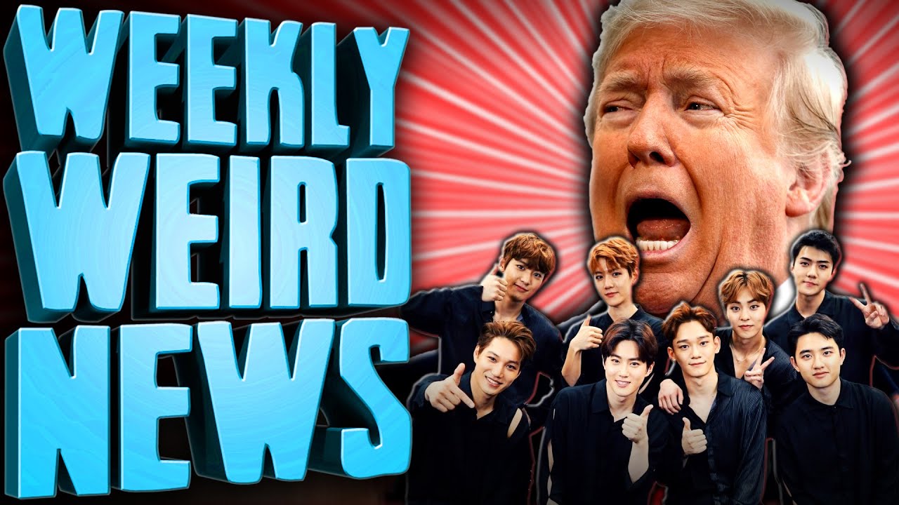 Trump vs Kpop Stans & Tiktok Zoomers - Weekly Weird News - YouTube