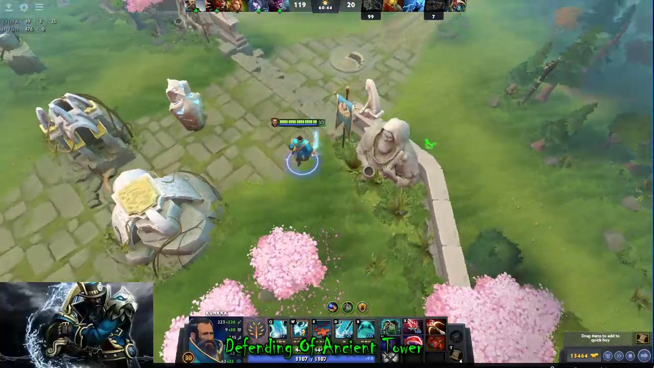 Game Play Offline Dota 2 64 bit 013 - YouTube