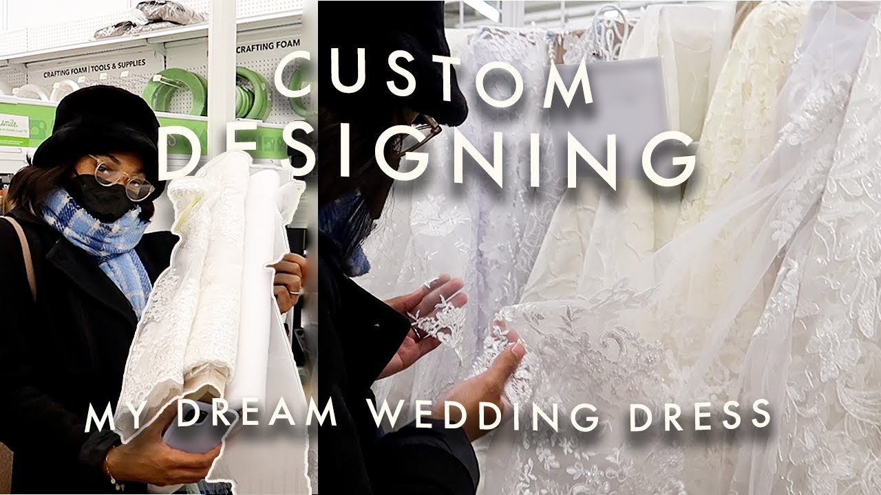 wedding dress shopping! | i'm custom designing + creating my dream ...