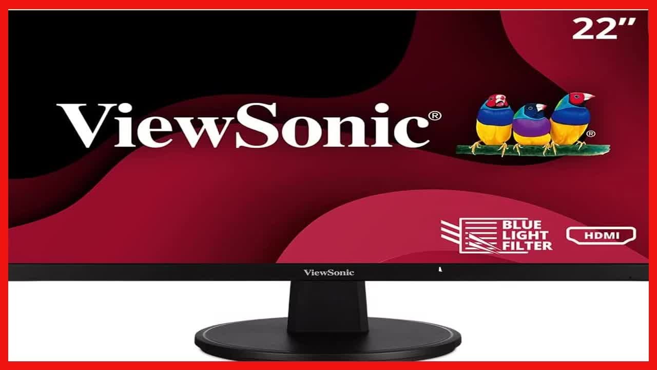 ViewSonic VS2247 MH 22 Inch 1080p Monitor with 75Hz, Adaptive Sync ...