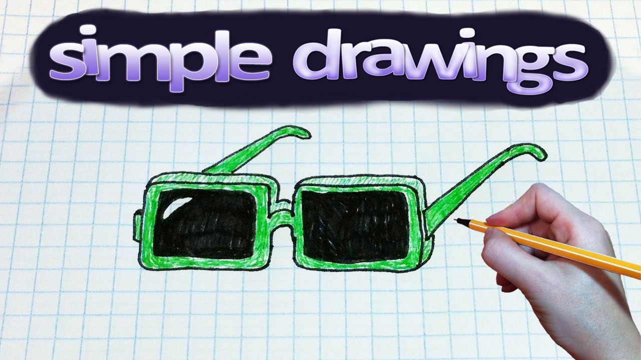 Simple Drawing 87 How To Draw Sunglasses YouTube simple-drawing-87-how-to-draw-sunglasses-youtube