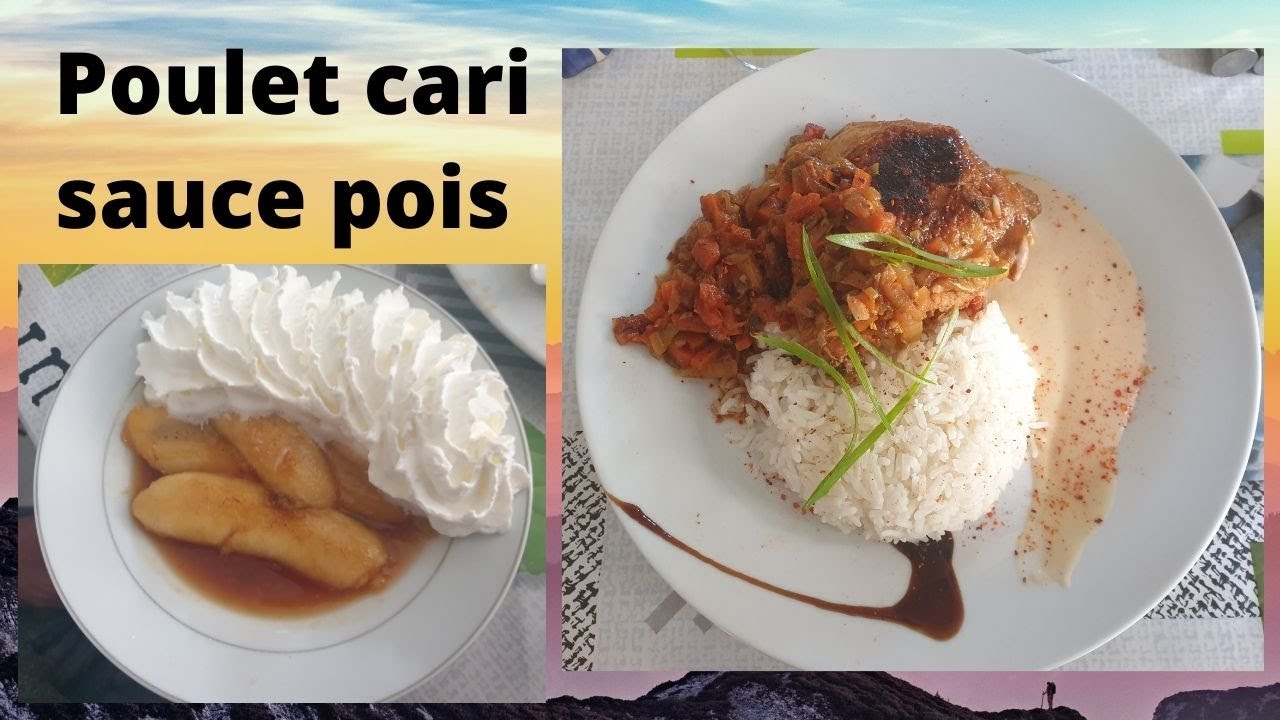 Cari poulet sauce pois - Recette de NINA LES de l'Ile de la Réunion ...