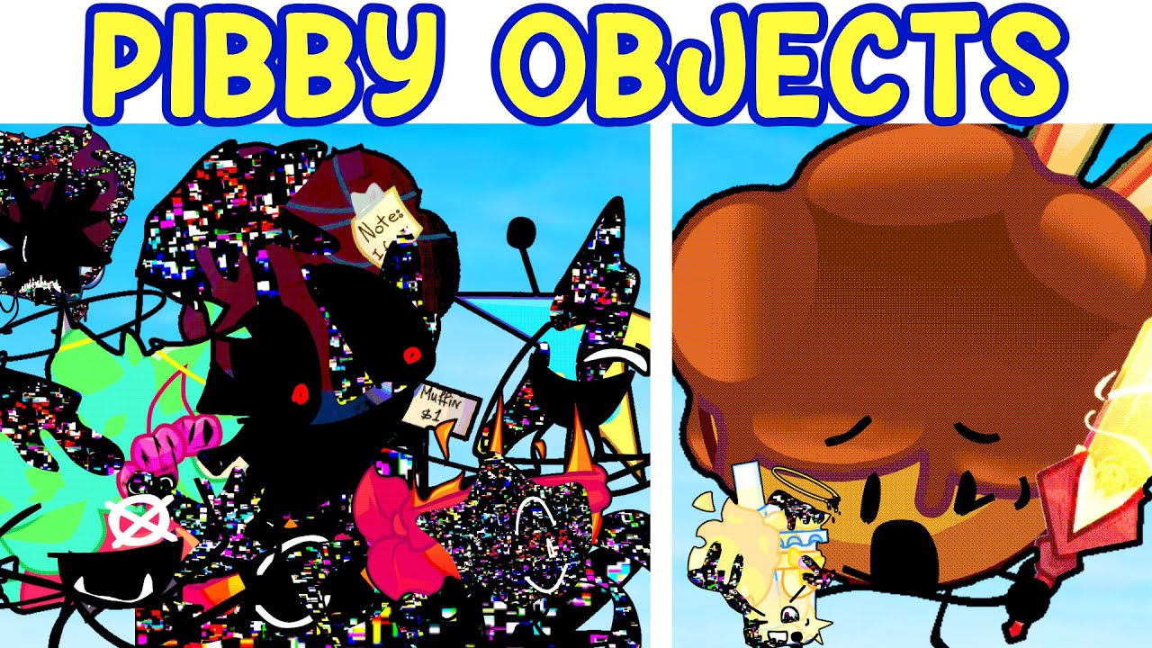 FNF Pibby Corrupted THE OBJECT GROUP (Revisit - South Park Destroyed ...