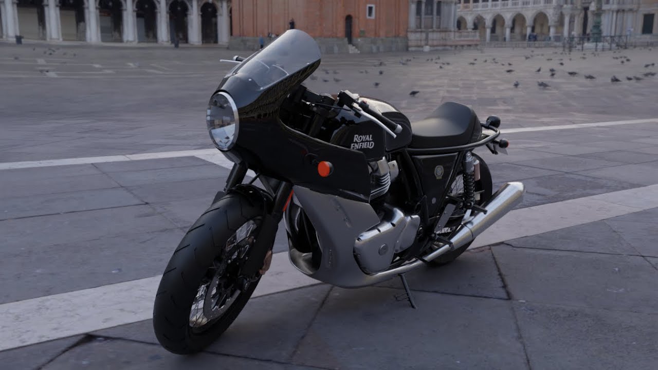 Modified Royal Enfield Continental gt 650 | 4K - YouTube
