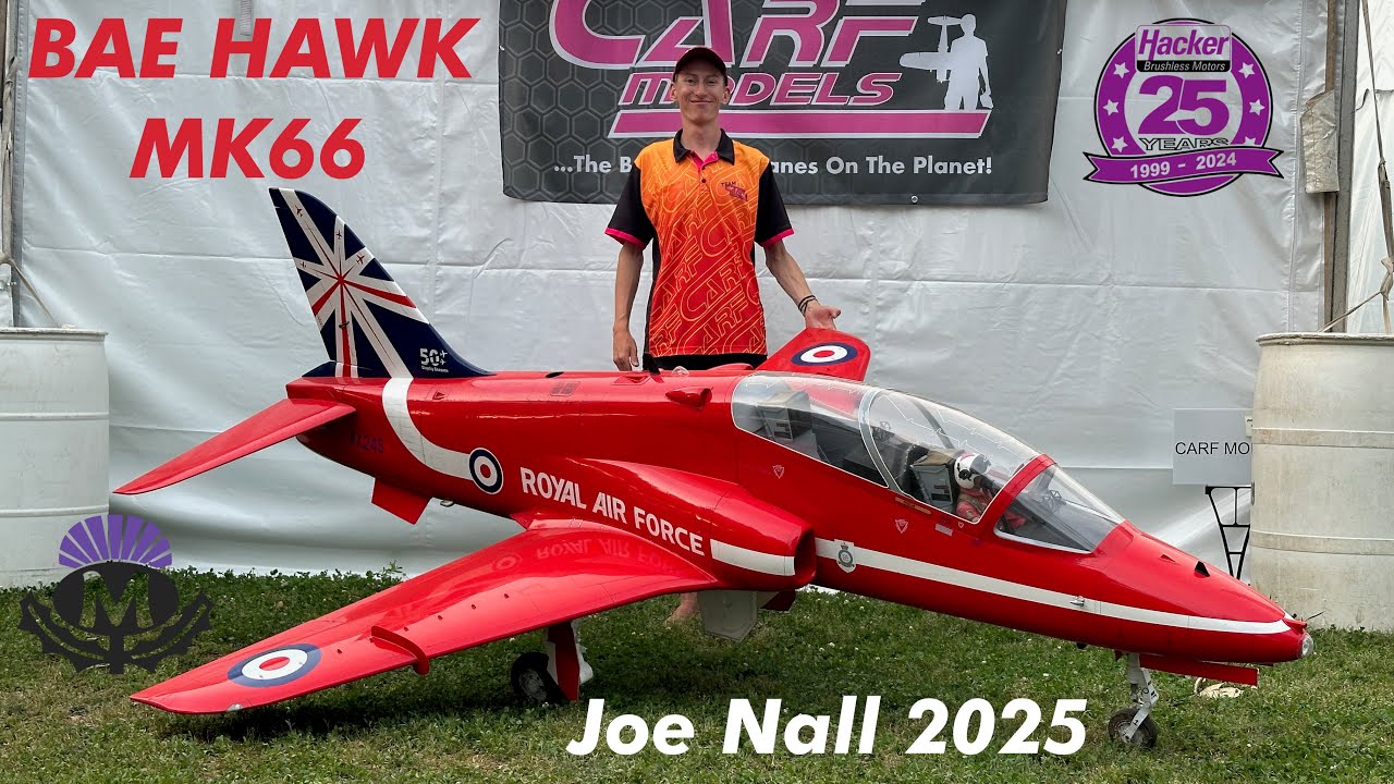 BAE HAWK MK66 - RED ARROWS - CARF MODELS - BY MAX CHRUBASIK - AT JOE ...