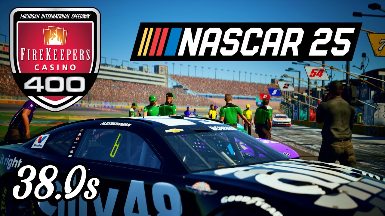 NASCAR 25 Michigan Setup-(38.0s) - YouTube