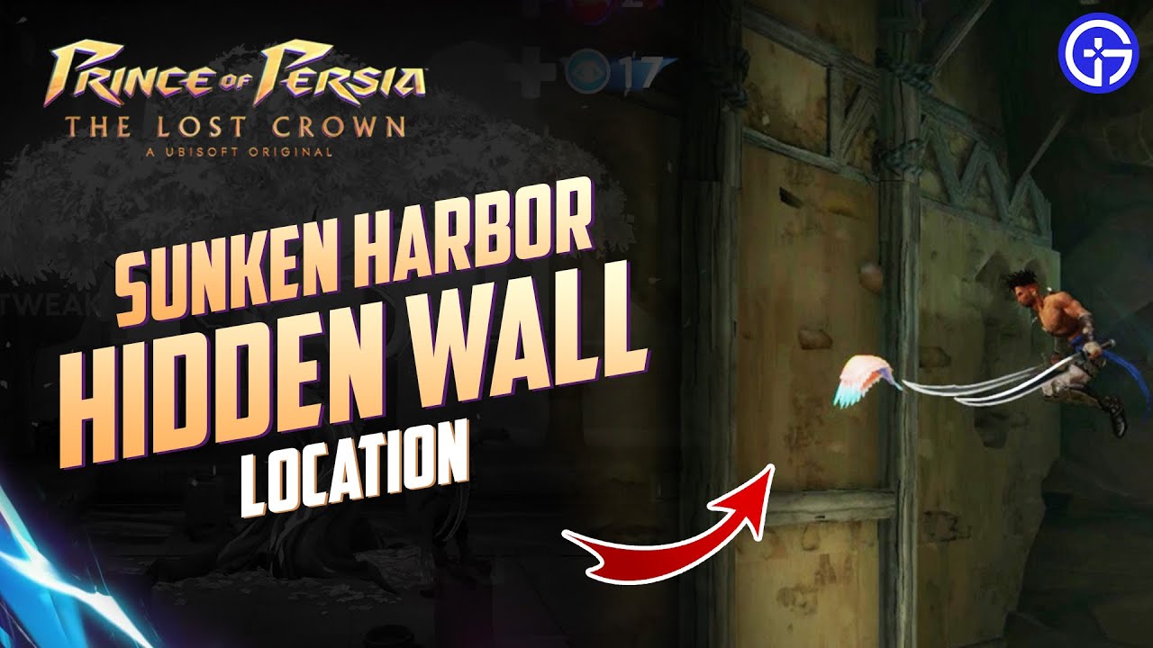 Sunken Harbor Hidden Wall Location - Prince of Persia: The Lost Crown ...