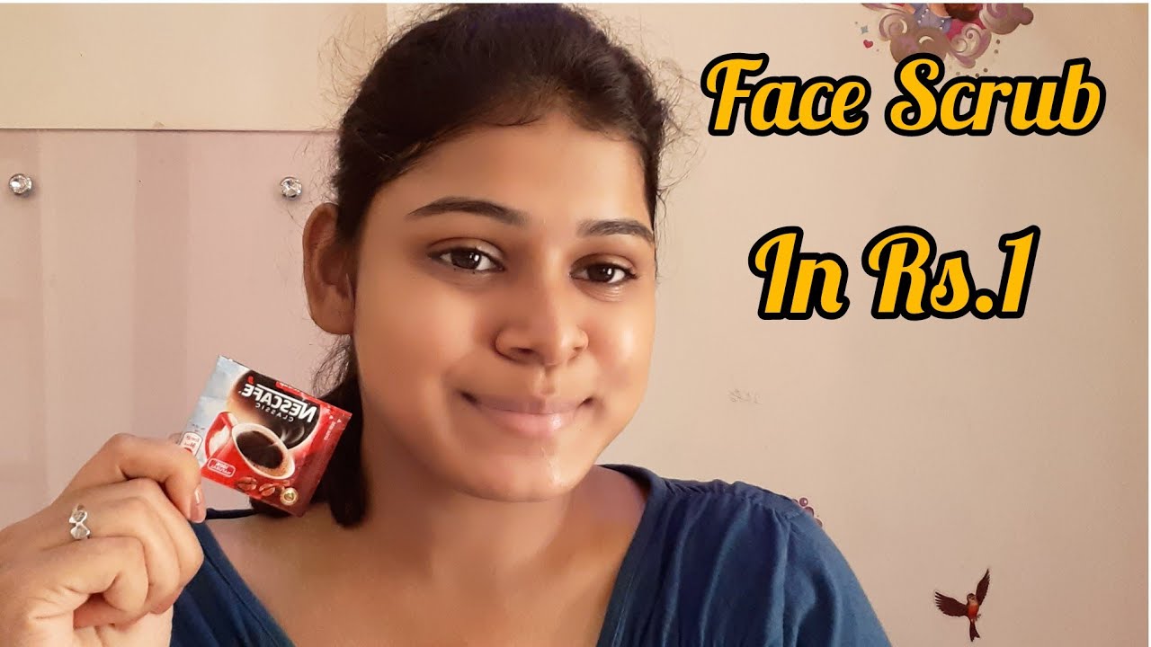 Face Scrub In Just Rs.1 😱/ Mehak Agarwal - YouTube