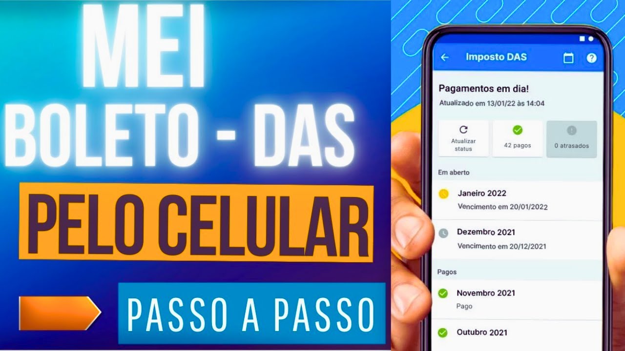 Como Emitir e Pagar o DAS do MEI pelo Celular - YouTube