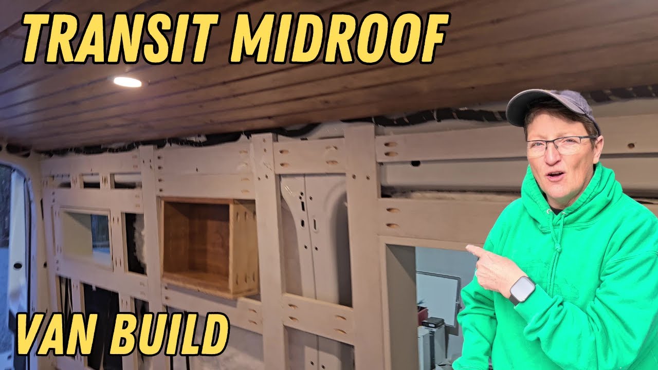 Transit Midroof Van Build - YouTube