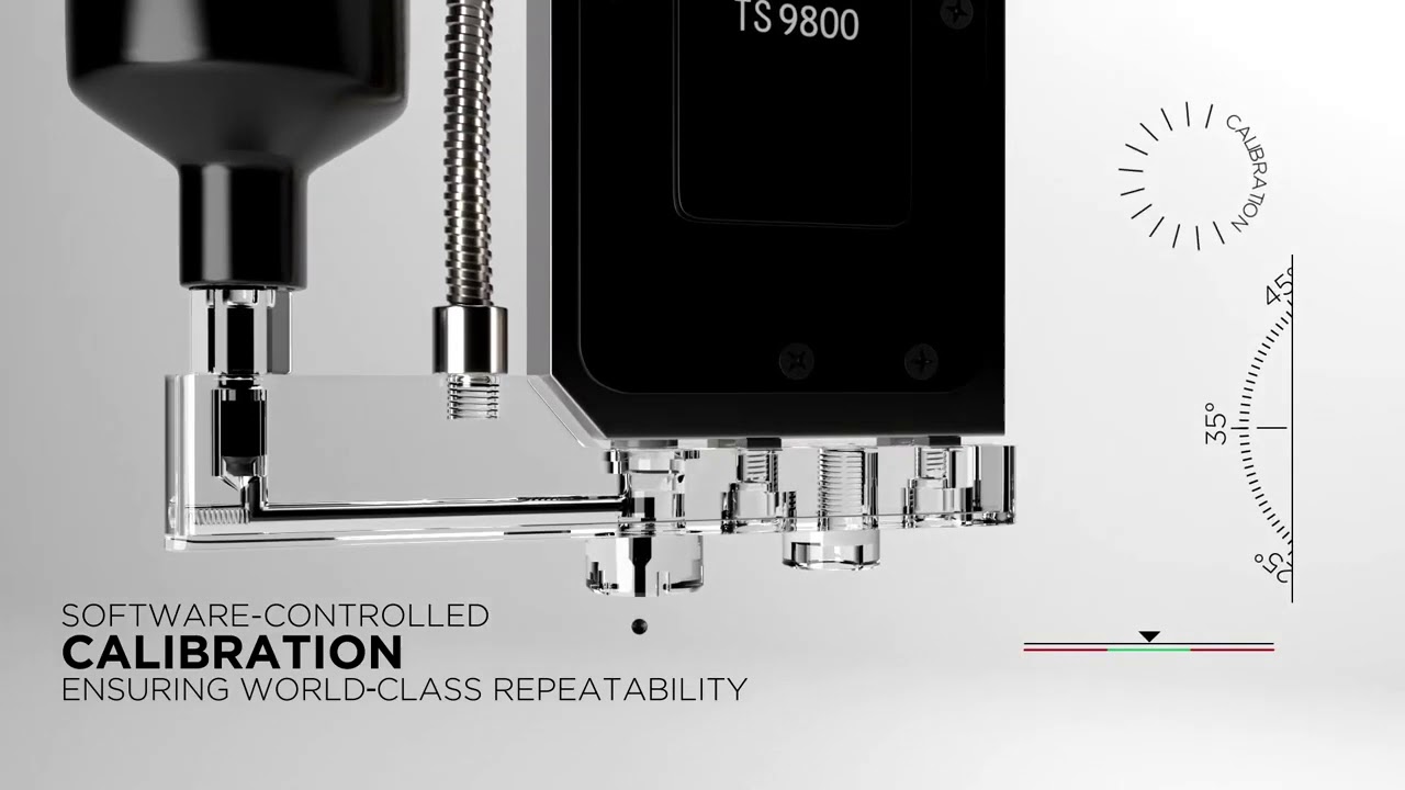 Techcon TS9800 Jet Valve Dispensing System - YouTube