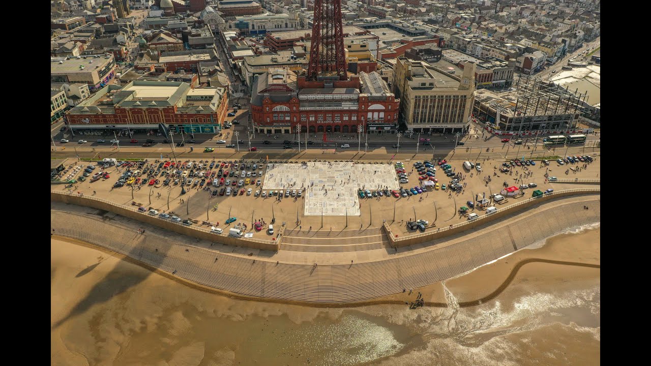 The Blackpool Car Show | August 2019 | Aerial Video | New View ...