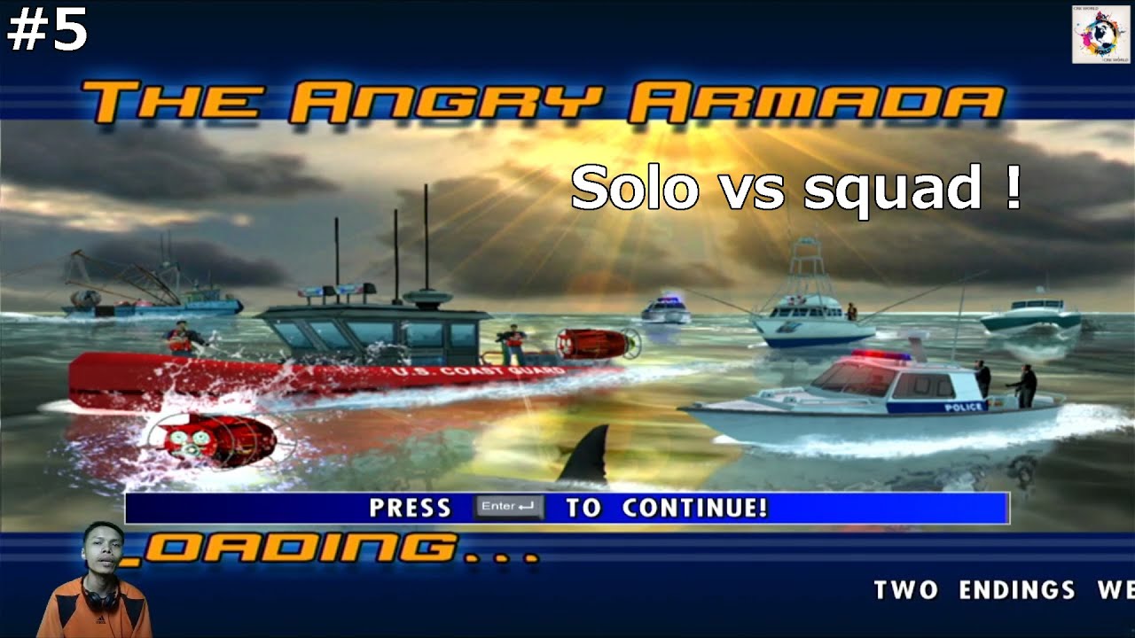 Solo vs Squad ? hayu gaskeun ! | Jaws Unleashed Indonesia #5 - YouTube