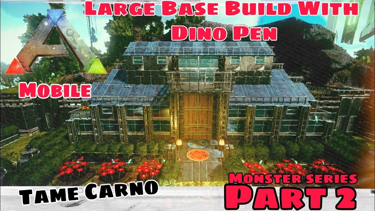 Ark Mobile Base Build Part - 02 || Hindi || How To Make Ark Mobile Base ...