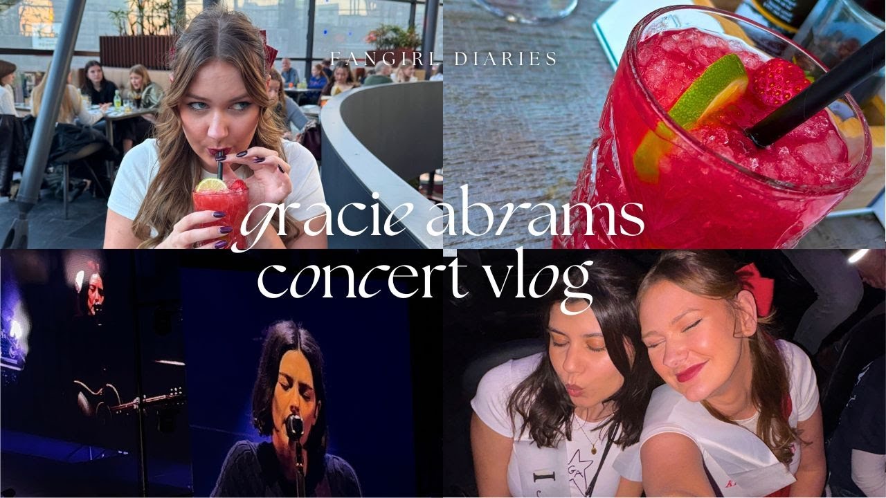 FIRST CONCERT OF THE YEAR 🎀 Gracie Abrams TSOU tour | Amsterdam - YouTube
