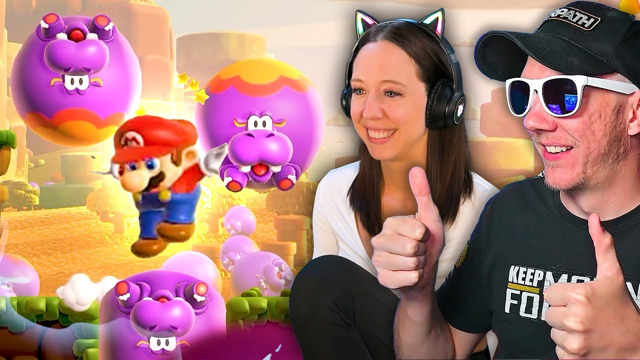 Here Come the Hoppos! (With Secret) - Super Mario Bros Wonder - YouTube