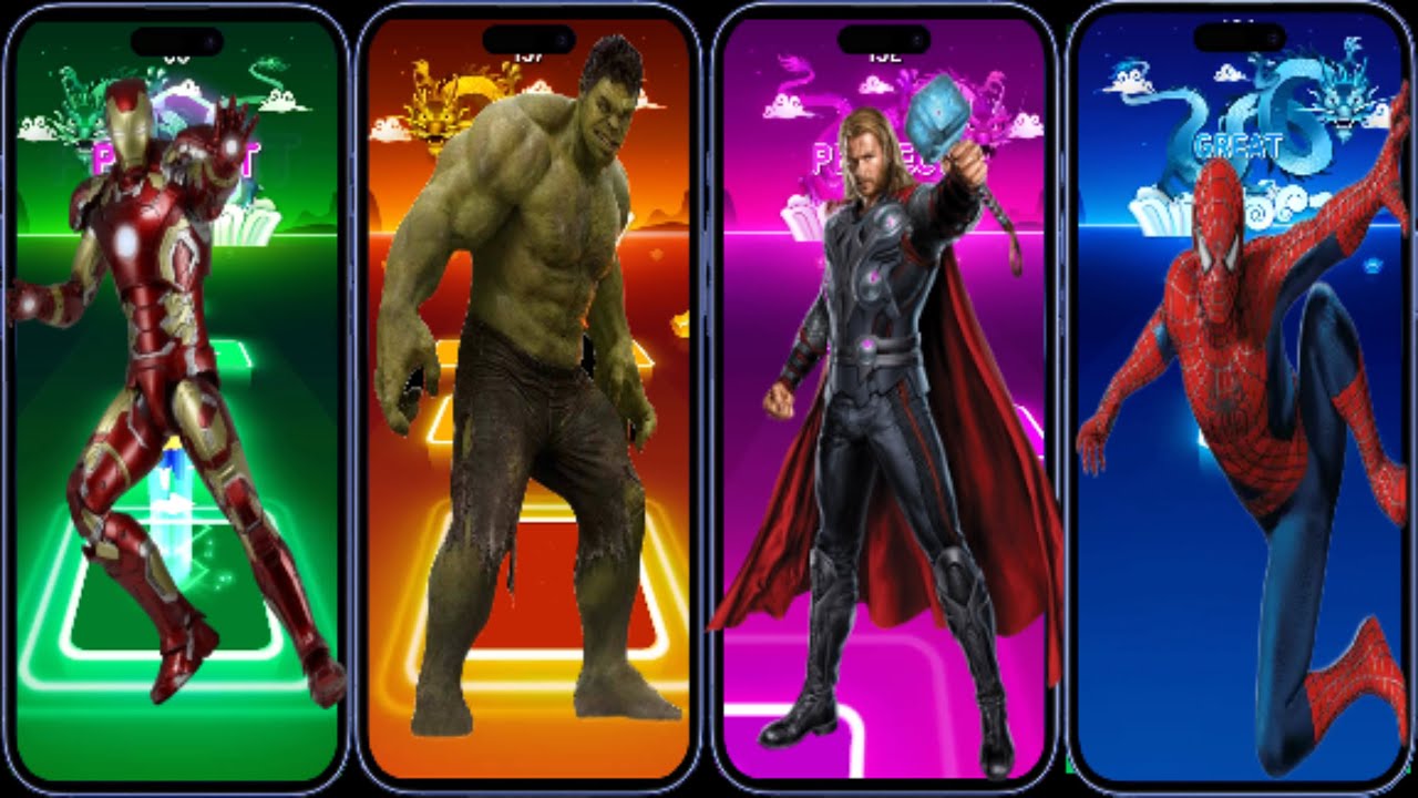 Avengers Assemble! Tiles Hop: The Multiverse Saga - YouTube