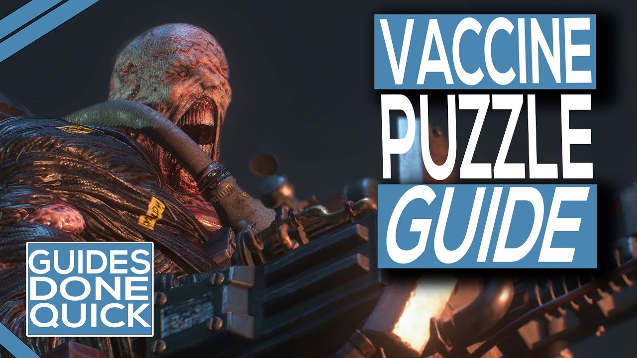 Resident Evil 3 Vaccine Puzzle Guide - YouTube