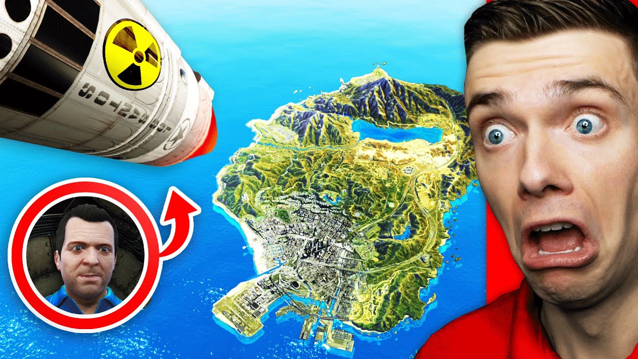 Flying A NUCLEAR MISSILE To BLOW UP GTA 5 (Insane) - YouTube